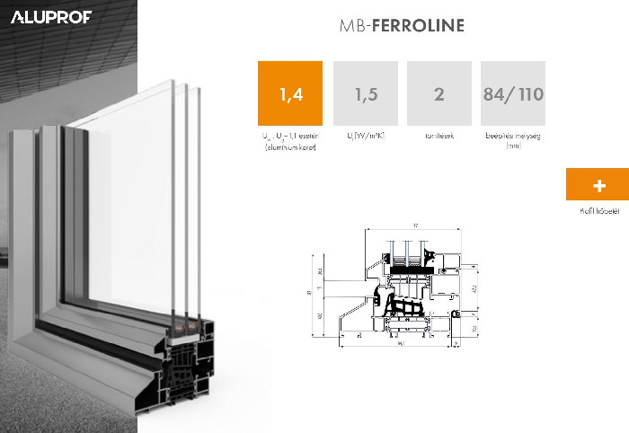 Aluprof MB-FERROLINE részletes leírás